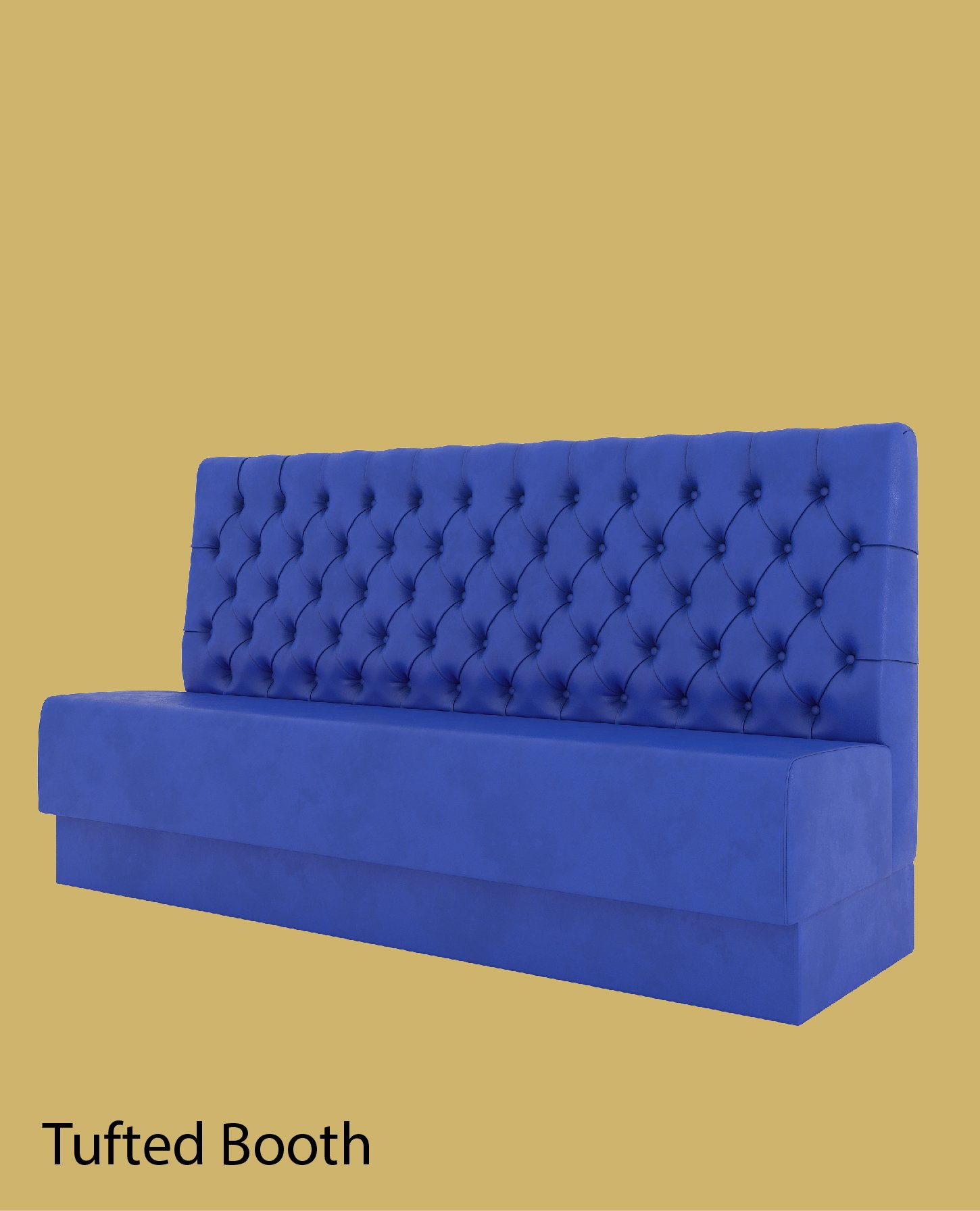Tufted Royal Straight S-Booth - US Booths