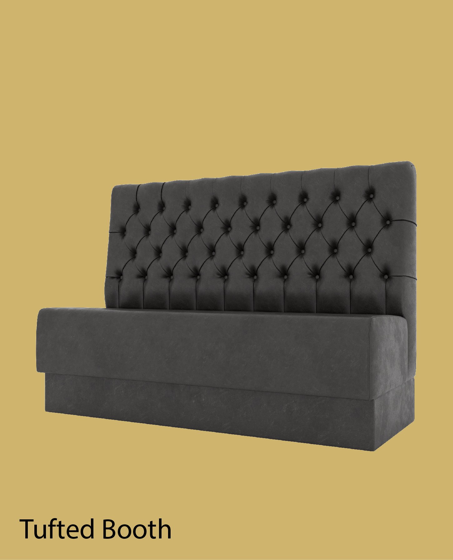 Tufted Raven Straight b-booth - US Booths